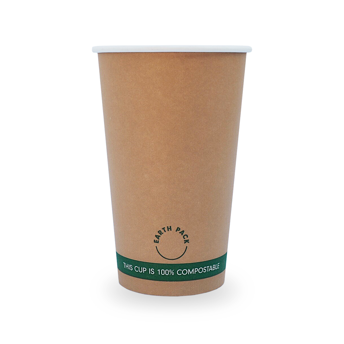 16oz Earth Pack Kraft Single Wall Cup – Cups 2 Go